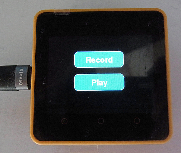 M5Stack Core2 for AWSで録音・再生 | TomoSoft