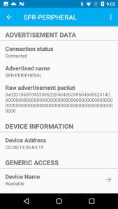 SpresenseでBLE接続と液晶表示 | TomoSoft
