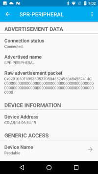 SpresenseでBLE接続と液晶表示 | TomoSoft