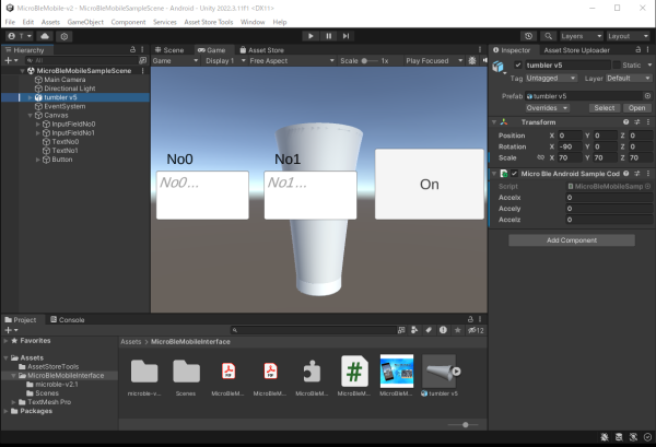 MicroBleMobile Quick Start | TomoSoft