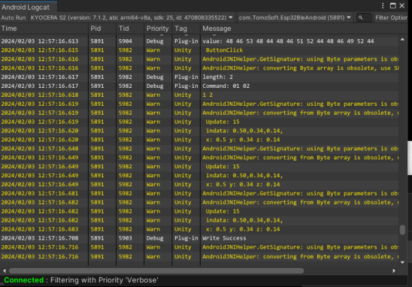 MicroBleMobile Quick Start | TomoSoft